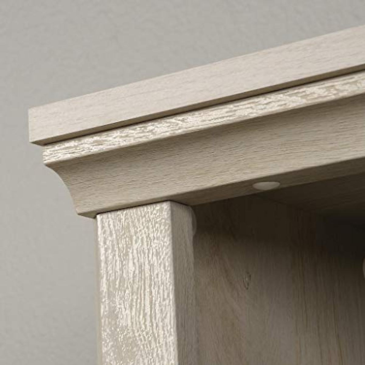 Sauder Select Collection 5-Shelf Bookcase, Chalked Chestnut finish