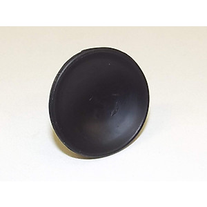 JL Missouri Parts 4X 3/8" #8-32 Female Screw in 1 5/16" Rubber Suction Cups, 11/16" Tall, Made in USA