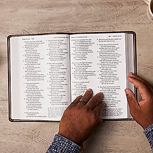 NKJV Holy Bible, Super Giant Print Reference Bible, Black Genuine Leather, 43,000 Cross References, Red Letter, Comfort Print: New King James Version