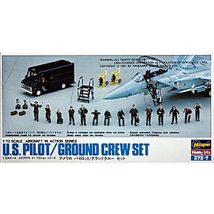 Hasegawa US Pilot Crew Set Model Kit