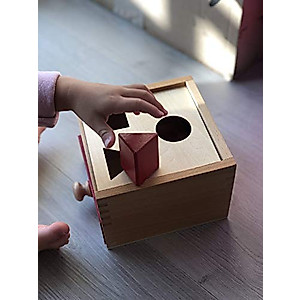 Springbird Montessori Multiple Shapes Permanence Object Box with Drawer