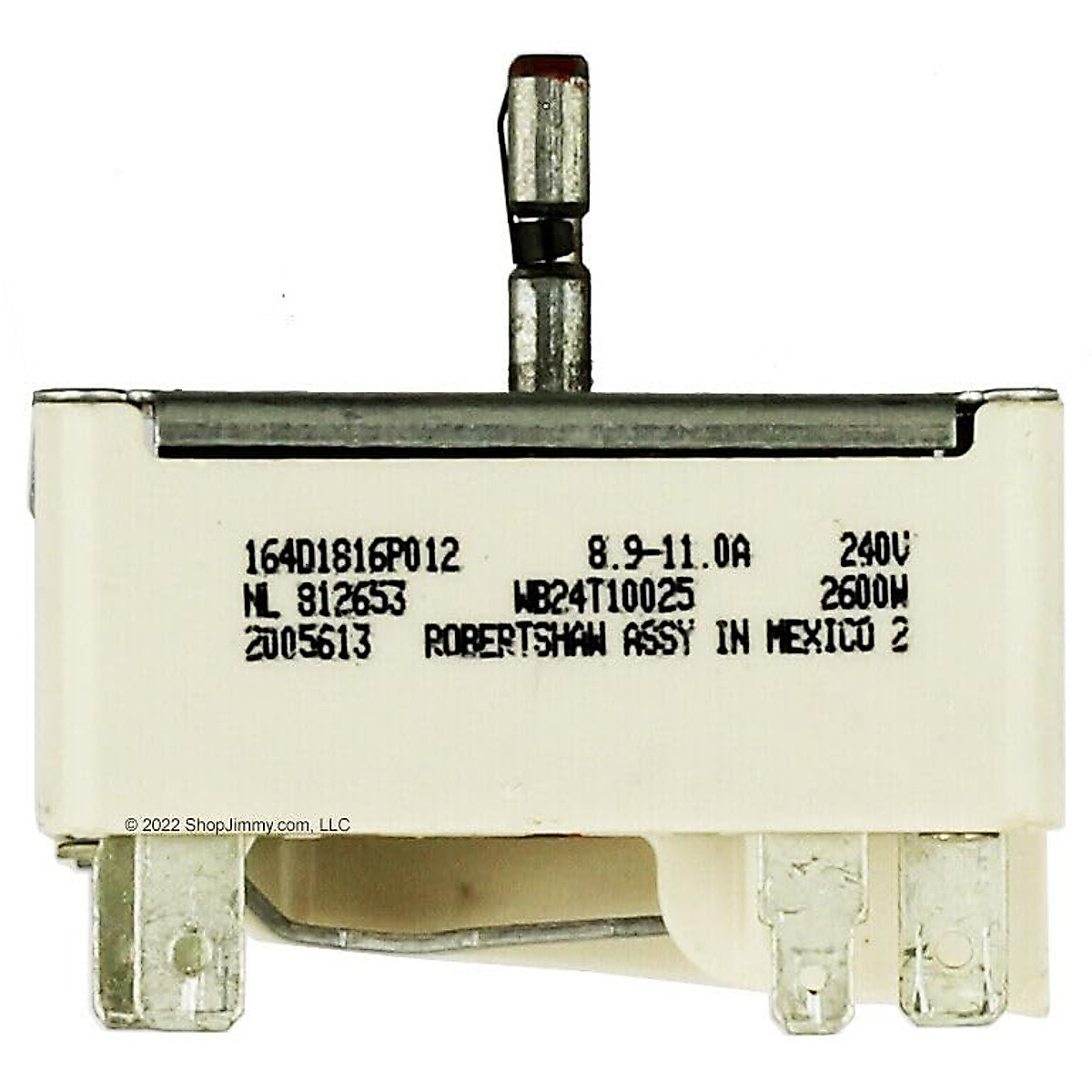 (WB24T10025 Switch Enterpark) WB24T10025 New OEM Produced for GE Range Switch Replacement Part 769692 AH236750 EA236750…