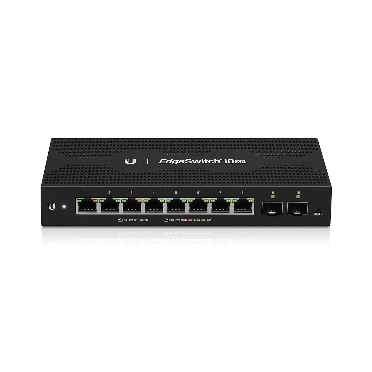 Ubiquiti Networks EdgeSwitch 10XP, Managed 10-Port Gigabit Switch with PoE (ES-10XP)
