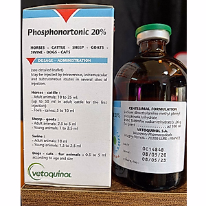 PHOTONIC20% 100 ML. BEST PET Vitamins Mineral Multi Vitamin Supplement Electrolytes Help Restore Urgently Animal Pet Care Nourish Blood Body Immunity Healthy Dog Cat Horse Pig Cattle Rooster Booster