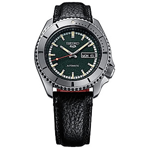 SEIKO 5 Sports X Masked Rider Limited Edition Teal Dial Watch SRPJ91K1