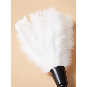 Sex Feather White 9.9 Inch Adult Sex Set Tease Feather Tickler Sexy Toys for Couples