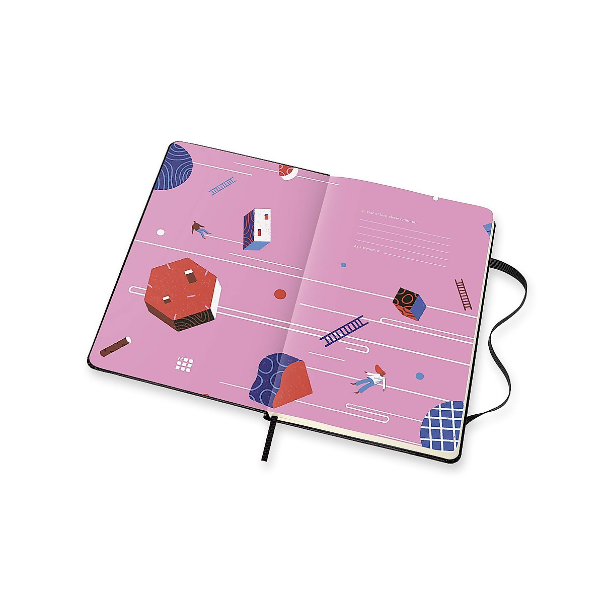 Moleskine Limited Edition Studio Collection Notebook, Hard Cover, Large (5" x 8.25"), Plain/Blank, Yukai Du, 240 Pages