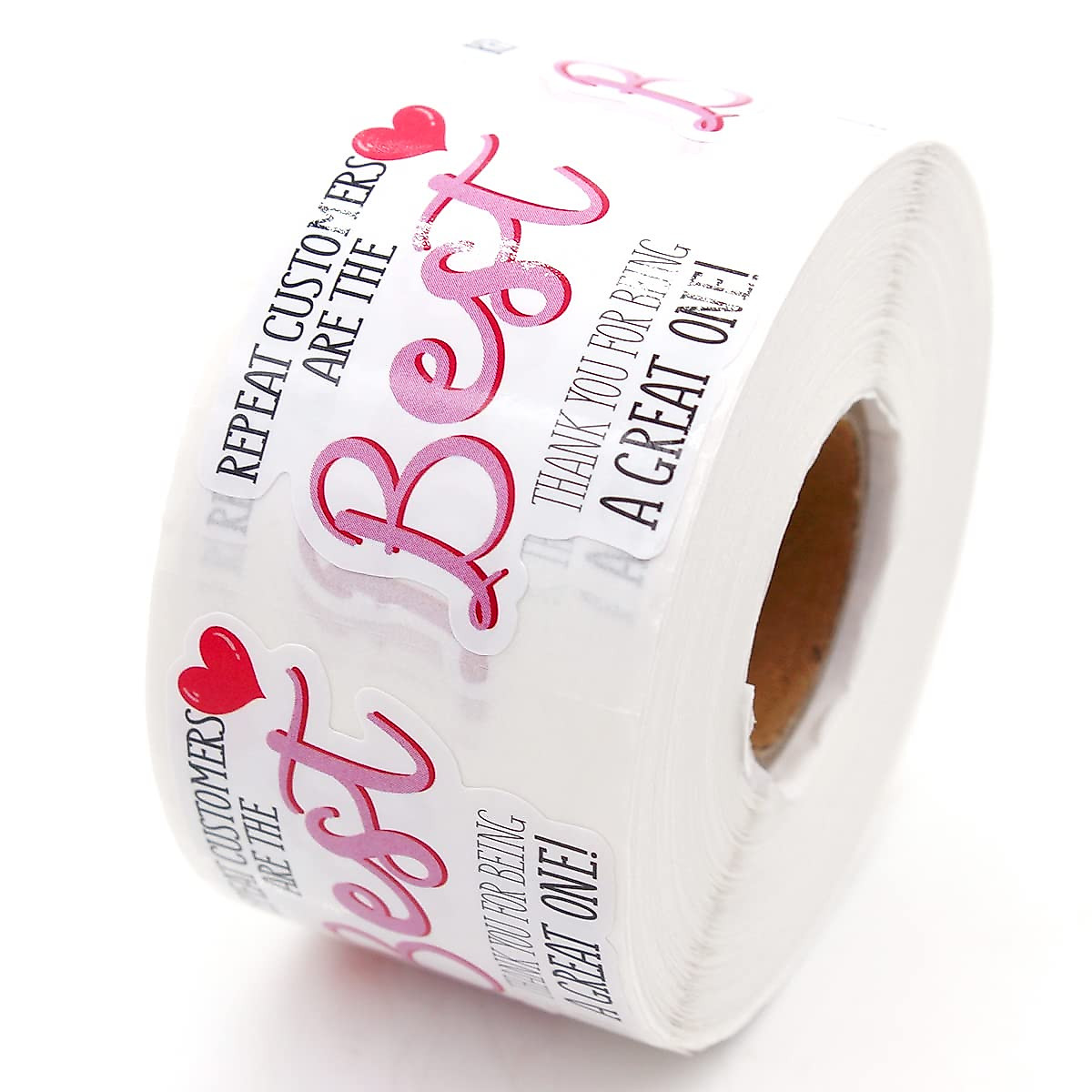 Littlefa Repeat Customers are The Best Stickers,Appreciate Customer Small Business Stickers,Thank You Stickers,Small Business Stickers,Mail Packaging Sticker for Small Business 500 PCS