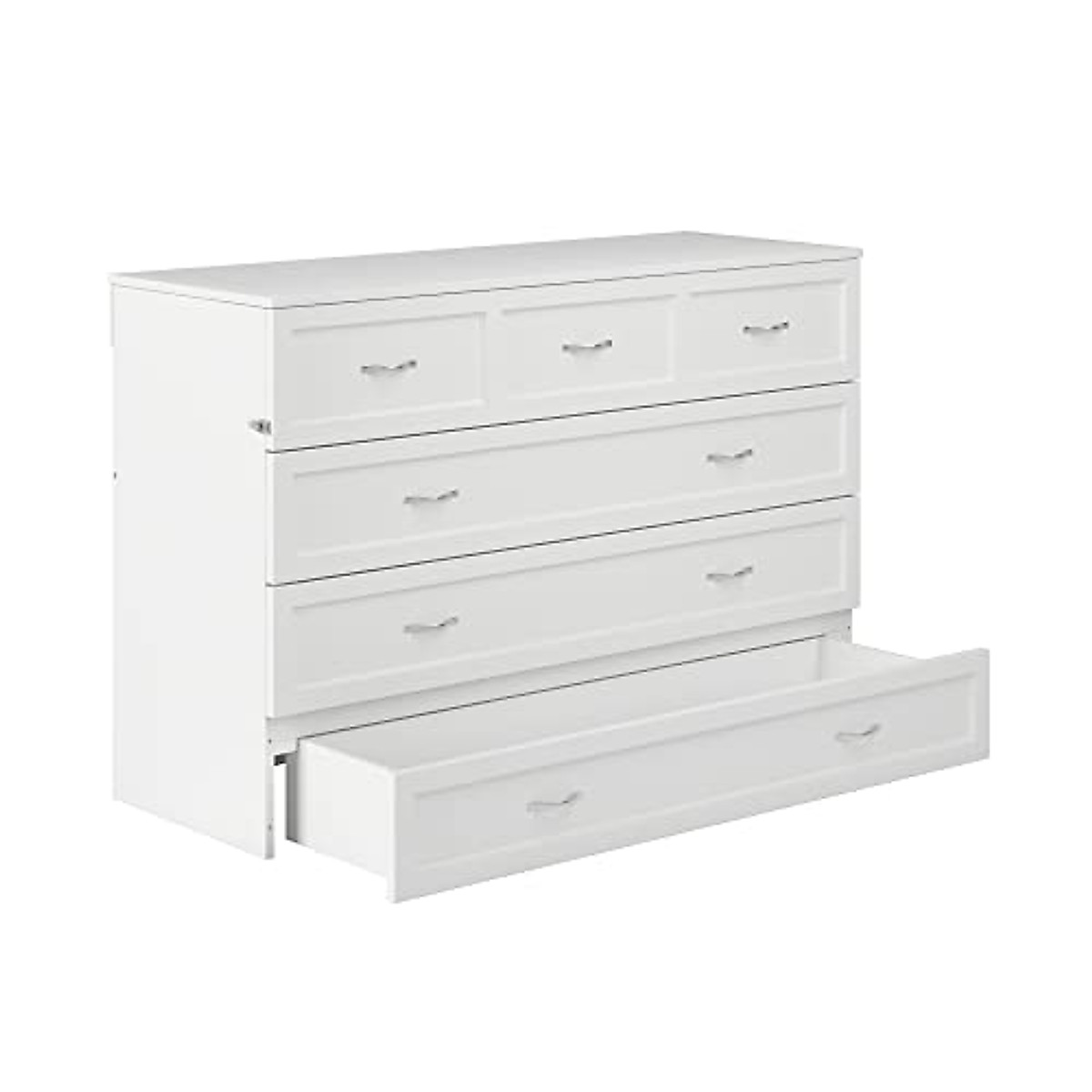 AFI, Northfield Murphy Bed Chest, Queen, White