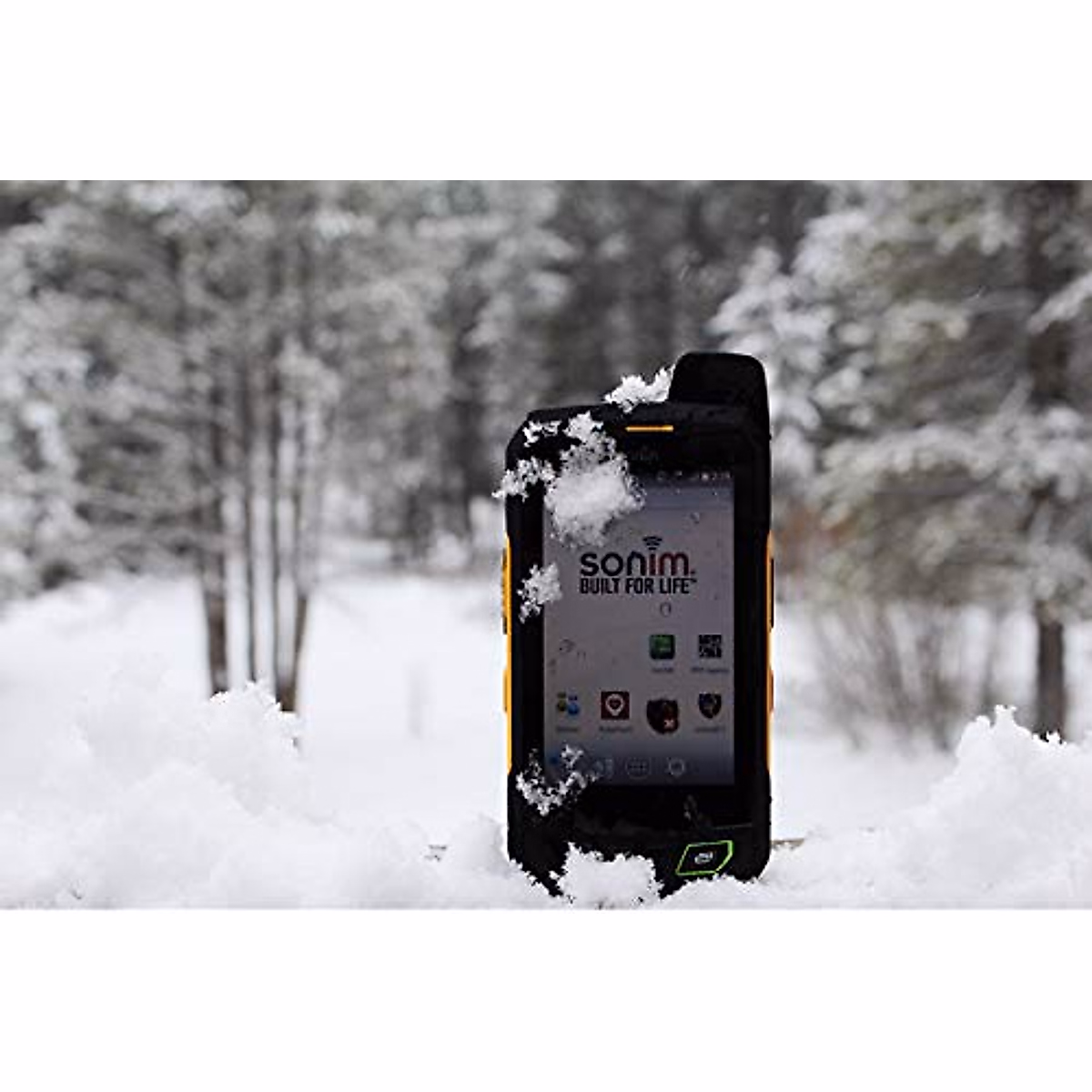 Sonim XP7 XP7700 16GB 4G/LTE Smartphone - (GSM Only, No CDMA) Factory Unlocked - International Version with No Warranty (Yellow on Black)