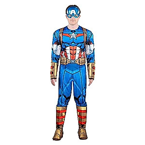 Jazwares MARVEL Captain America Adult Costume Small