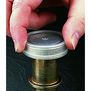 Caplugs 99191323 Plastic Cap for Split-Flange Connections. SF-32, PE-LD, to Cap Nominal Flange Size 2 to Cap Ferrule Size ", Natural (Pack of 200)