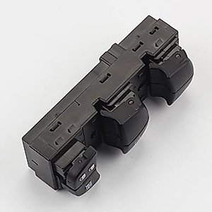 Dasbecan Driver Side Master Power Window Switch Compatible with Nissan Pathfinder/Altima/Frontier/Leaf/Juke 2010-2018 Door Main Control Button Replaces# 25401-3TA5A 25401-1KA0B 25401-3SH1A