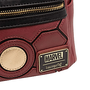 Loungefly x Marvel Iron Man Cosplay Faux Leather Mini Backpack