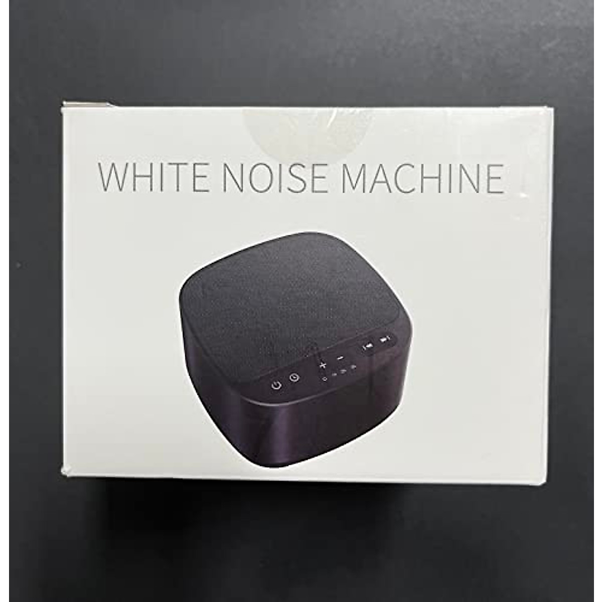 Magicteam Sleep Sound White Noise Machine with 40 Natural Soothing Sounds and Memory Function 32 Levels of Volume Powered by AC or USB and Sleep Timer Sound Therapy for Baby Kids Adults (B-Black)