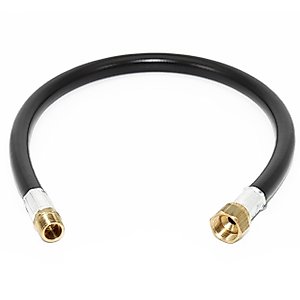 Flame King Propane Thermo Plastic Rubber Hose Assembly, 24-inch, 3/8-inch ID for RVs and Travel Trailers