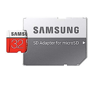 SAMSUNG 32GB EVO Plus MicroSDHC w/Adapter (2017 Model)
