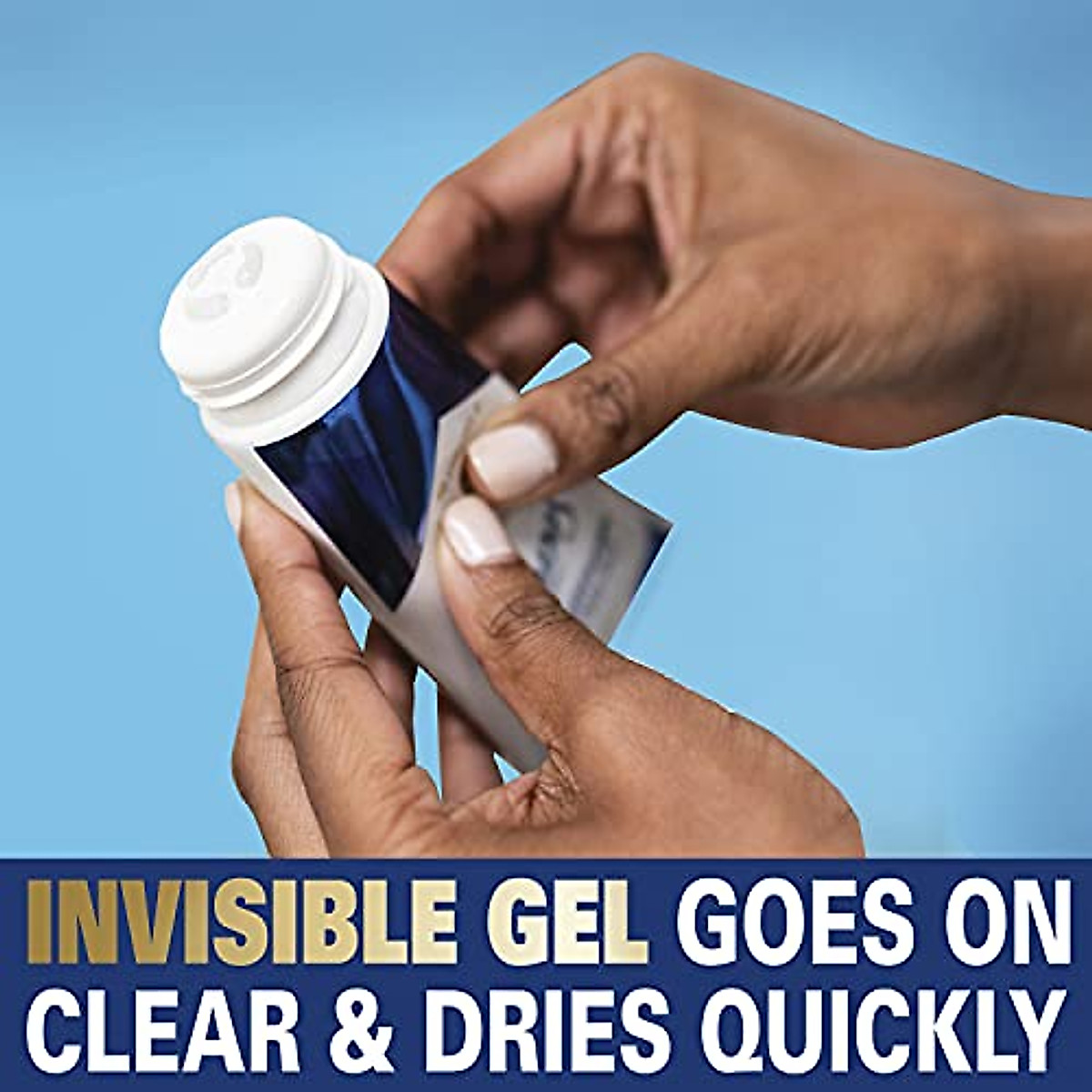 Secret Derma+ Invisible Gel Antiperspirant & Deodorant, Cooling With Vitamin B5 + Aloe, 48 Hr., 2.5 Oz