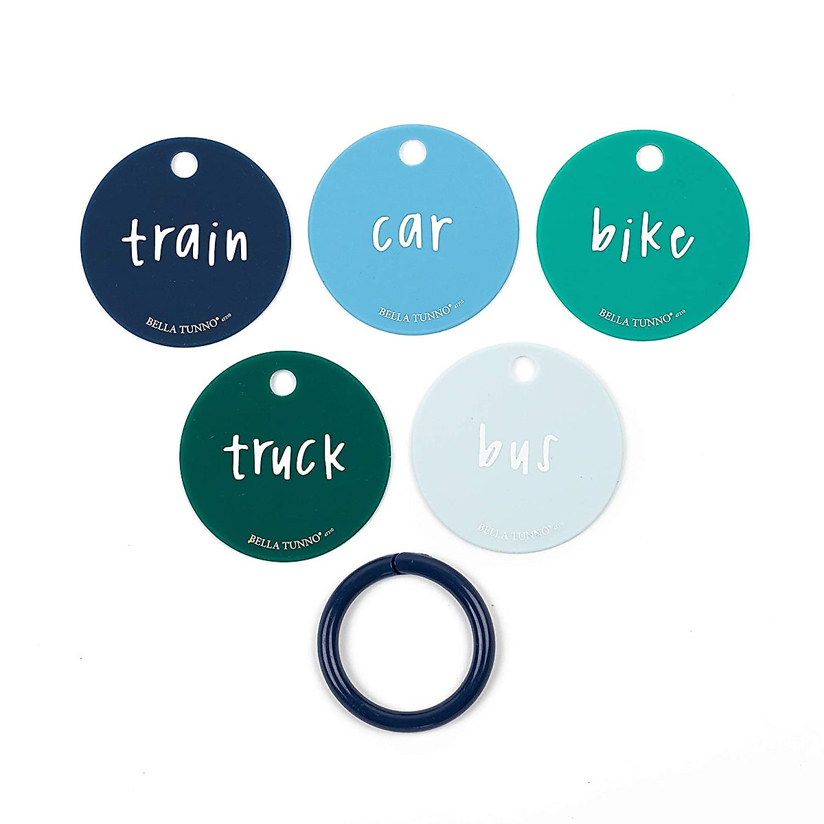 Bella Tunno Teething Flashcards - Soft & Easy Grip Baby Teether and Baby Teething Toys to Help Soothe Gums & Promote Learning Non-Toxic, BPA Free Silicone Teether, Count On It