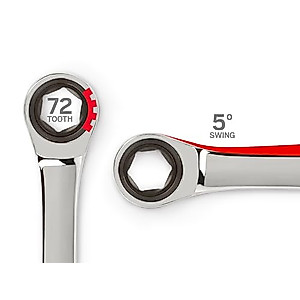 TEKTON 1/2 Inch Ratcheting Combination Wrench | WRN53010