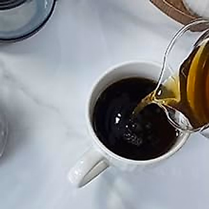 MIWARE 11 Ounce Porcelain Mugs, Set of 6 Coffee Mugs for Tea, Milk, Hot Cocoa, White