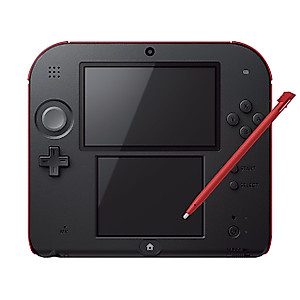 Nintendo 2DS - Crimson Red (Renewed)
