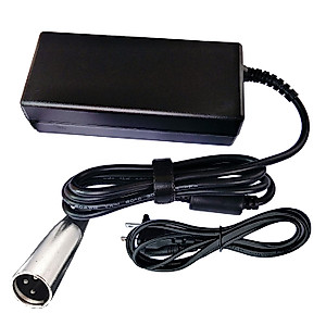 UpBright 3-Pin XLR AC/DC Adapter Compatible with Golden Companion I GC240 II GC340 GC440 Compass Sport GP605SS GP605CC GP615SS GP615CC GA531 GA541 Buzzaround XL-EX GB118 GB148 24V SLA Battery Charger