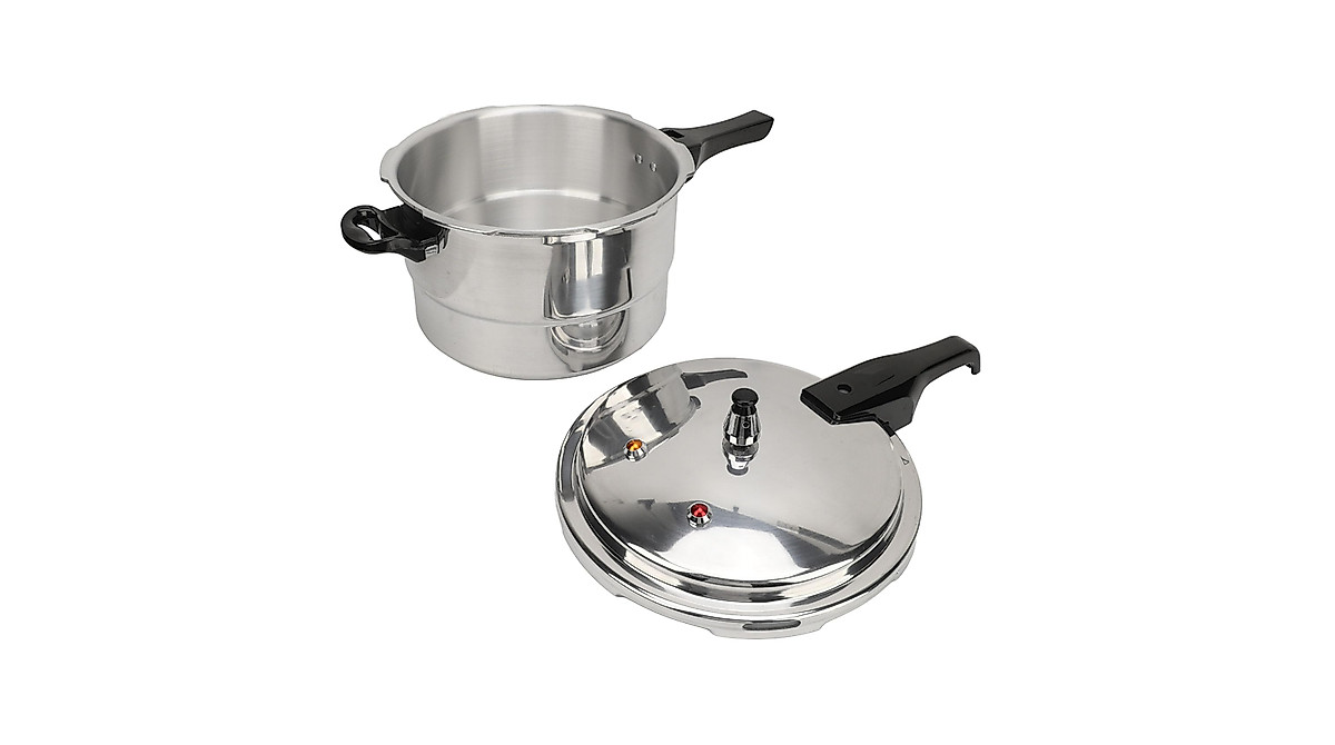 Efficient Stainless Steel Pressure Cooker for Quick Meals
