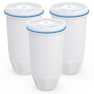 Upgraded Water Filter Replacement for Zero Pitcher and Dispenser ZR-001 ZR-004 ZP-006 ZR-017, Multi-Stage Filter System, Effectively Reducing Lead, Chromium, PFOA, and PFOS Contaminants, Pack of 3