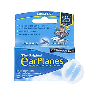 EarPlanes Ear Plugs 1 Pair (Pack of 4)