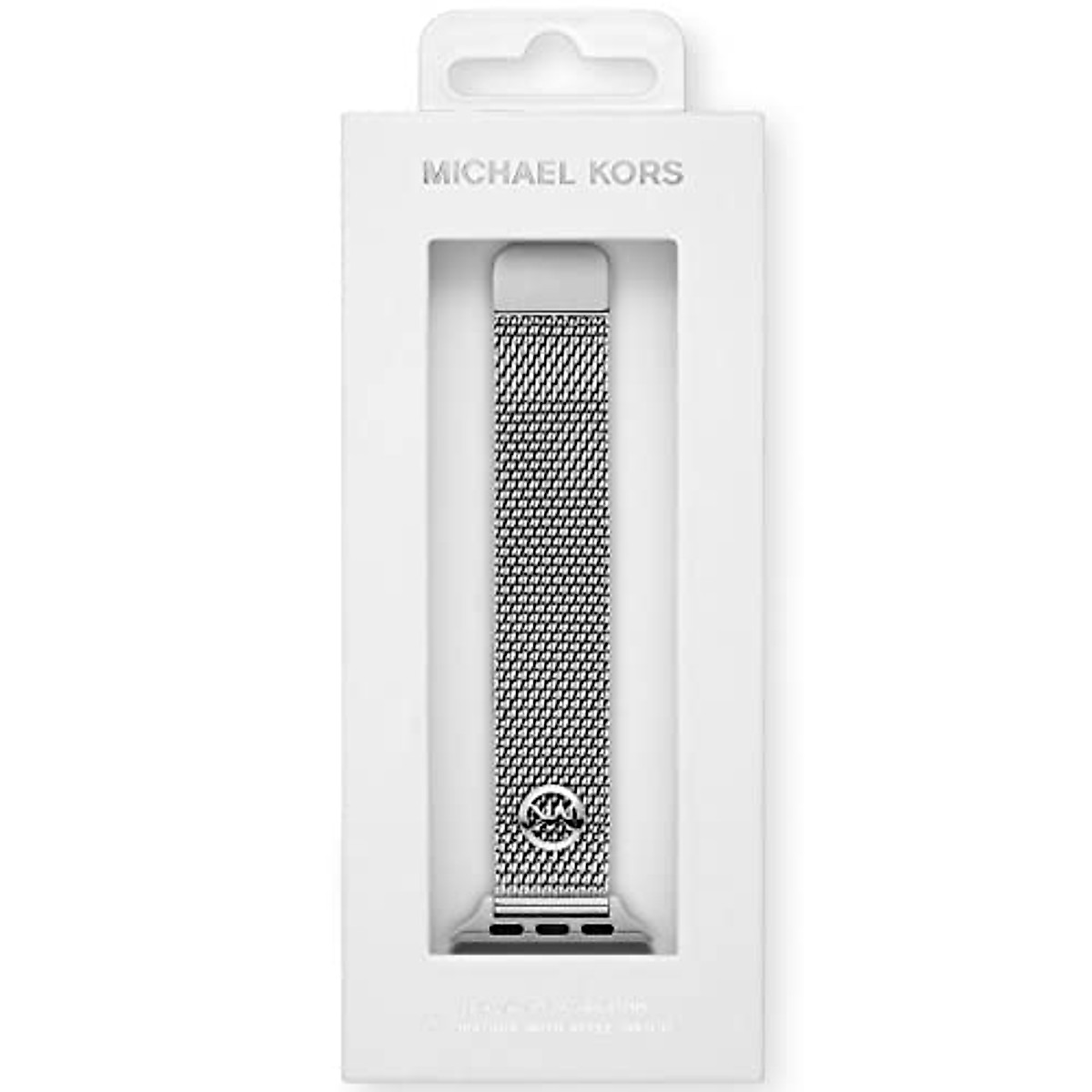 Michael Kors Women's Stainless Steel Mesh Band for Apple Watch®, 38/40/41mm and 42/44/45mm (Model: MKS8054)