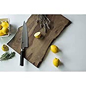 Shun Cutlery Classic 9-Piece Chef's Choice Block Set, Kitchen Knife and Knife Block Set, Includes 7 Shun Classic Handcrafted Japanese Kitchen Knives + Honing Steel