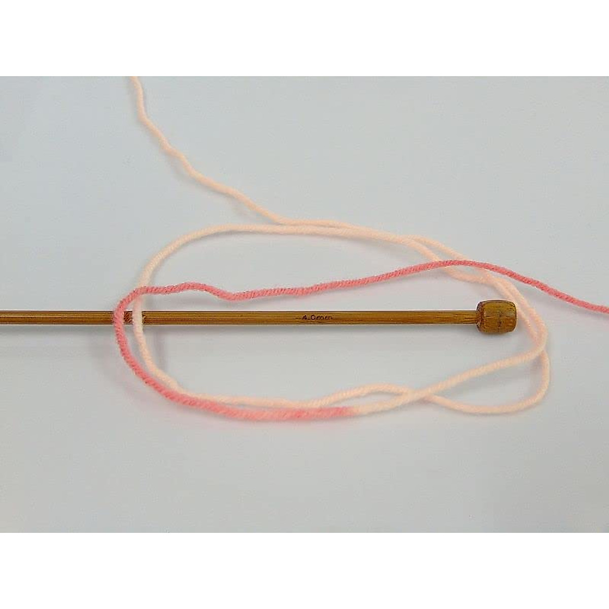 Salmon Mini Baby Design DK Yarn - Acrylic Wool Blend Self-Patterning Yarn 50 Gram, 142 Yards - Salmon, Amber Blue, White +