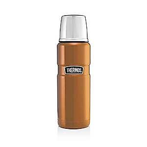 THERMOS Stainless King Flask, Copper, 470 ml