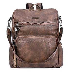 CLUCI Backpack Purse + Small Belt Bag for Women