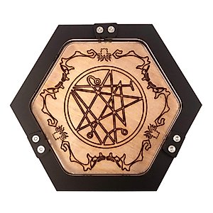 C4Labs Mini Personal Size Gaming Eldritch Cthulhu Lovecraft Dice Tray