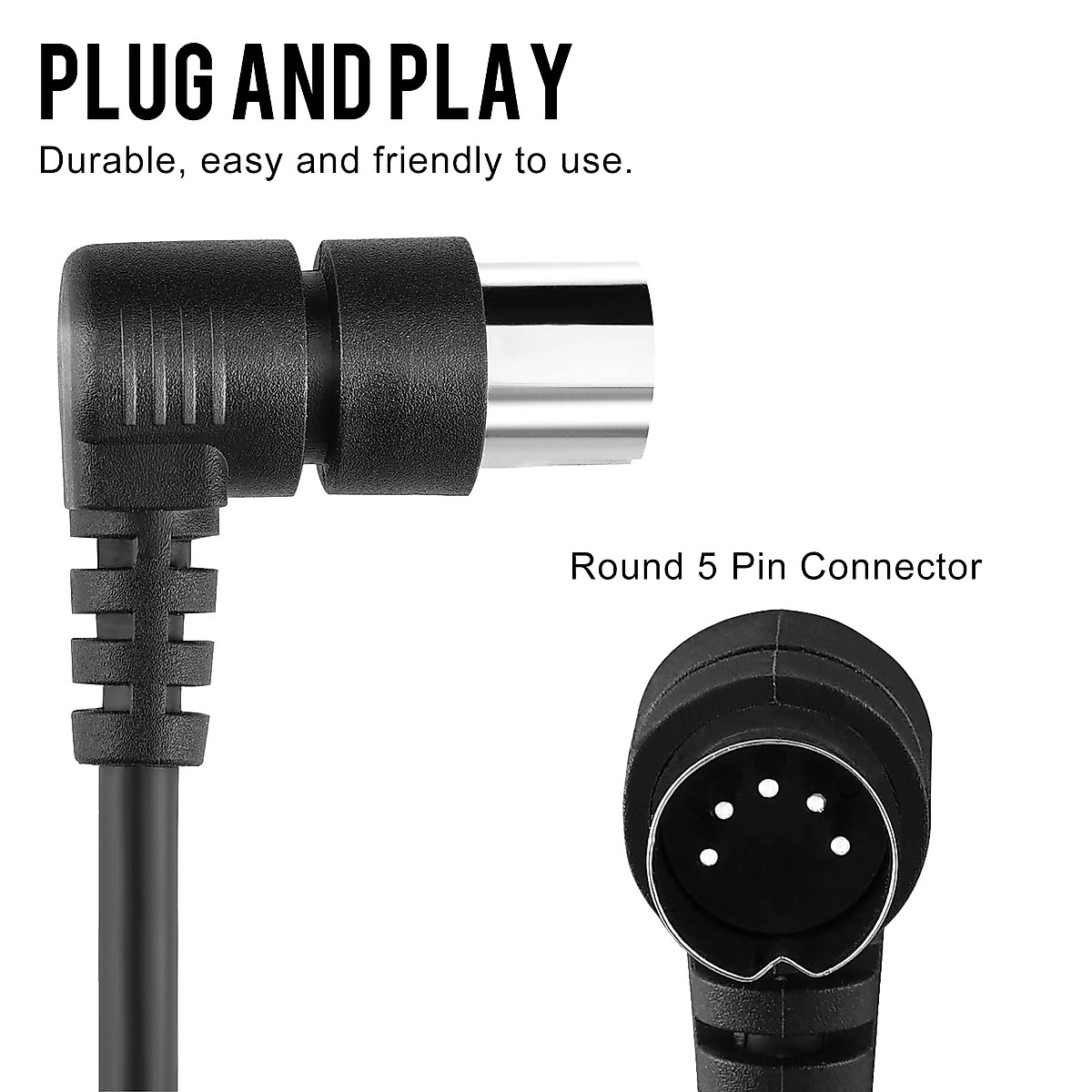 Enmja Lift Chair or Power Recliner Hand Control, 2 Button 5 pin Universal Lift Chair Remote Replacement for Okin Lazboy Action Limoss Pride Catnapper