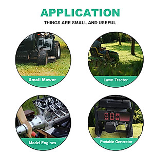 Hoypeyfiy Carburetor Air Filter Spark Plug Kit replacement for BS lawnmover 799728 498027 494502 495706 494392 498134 499161 498231 496592 lawn mower replace 799728 498027 499161 498231 494502