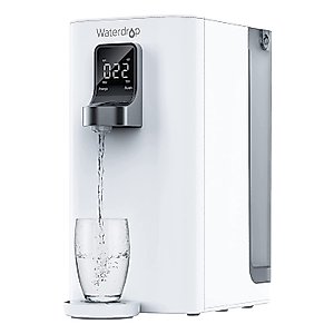 Waterdrop K19-S Countertop Reverse Osmosis Water Filter System, 3:1 Pure to Drain, Reduce PFAS, No Installation Required, BPA Free