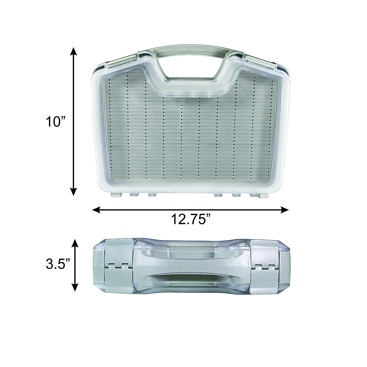 COLDWATER FLY FISHING - Huge "The Flybrary of Congress" Waterproof - Saltwater Fly Box - Holds All Your Flies, Streamers, and Jigs