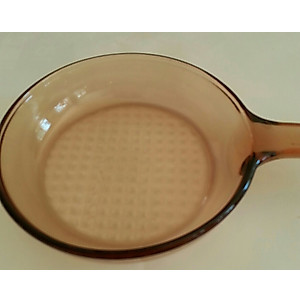 Corning Vision Visionware Amber Small Frying Pan 7"