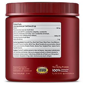 Zesty Paws Probiotics for Dogs - Digestive Enzymes for Gut Flora, Digestive Health, Diarrhea & Bowel Support - Clinically Studied DE111 - Dog Supplement Soft Chew for Pet Immune System - AE, 90 Count