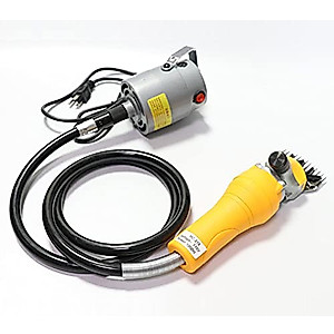SHengwin Electric Sheep Clippers, 1000W Professional Wool Shearing Machine 110V Sheep Shears with 2 Blades