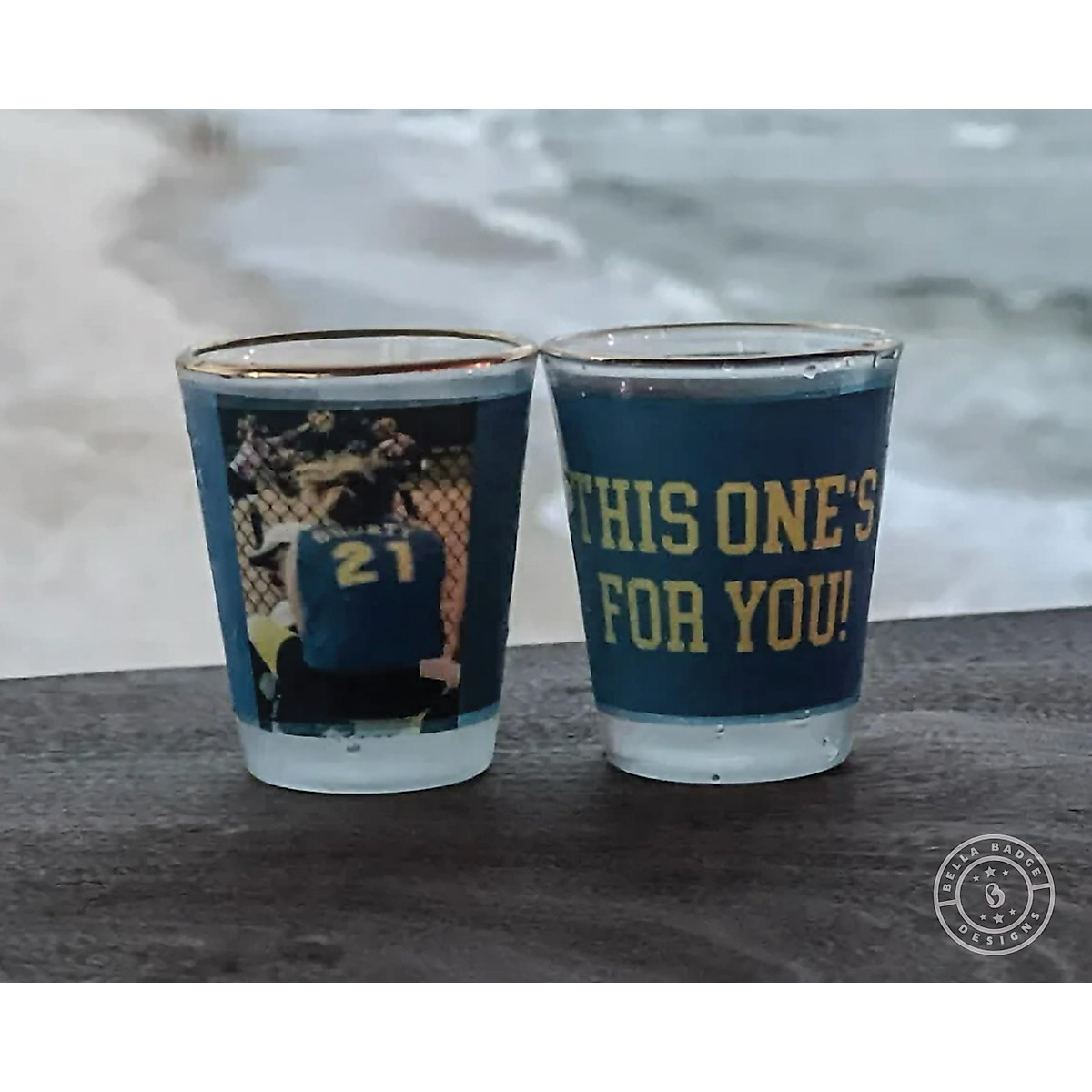 Custom Shot Glasses - Customized Shot Glass - Picture Shot Glasses - Wedding Shot Glass - Personalized Shot Glasses - Birthday Shot Glass