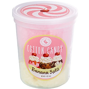 Ice Cream Classics Cotton Candy Gift Set of 3 Root Beer Float, Orange Dreamsicle, Banana Split - Unique ideas for Holidays, Birthdays, Gag Gifts, Party Favors