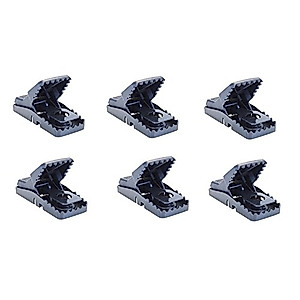 Trapper Mini T-rex Easy Set Mouse Snap Trap 6 Traps BELL-1044