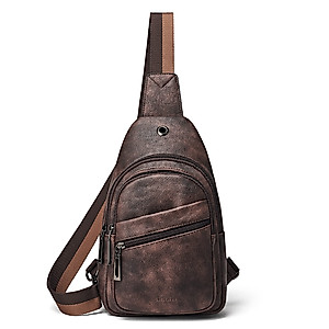 Shrrie Sling Bag for Women,Fanny Pack Crossbody Bags for Women, PU Leather Chest Bag for Women Waist Bag for Travel and Daily Use