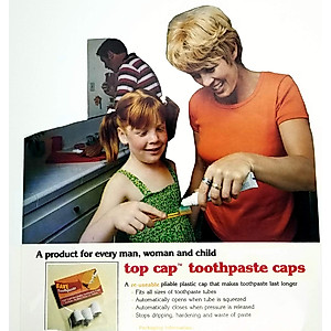 TOP CAP, The Original Self Closing Dispenser Cap for squeezable products, 3 Pack