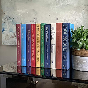 Covogoods CovoBox— Original Hidden Storage Secret Book Box Electronics Hider | Hide Router, Cable, Modem, Cords, Plugs, Outlets, Money, Docs, Jewelry | Made with Real Used Hardcover Books [Tops OFF]