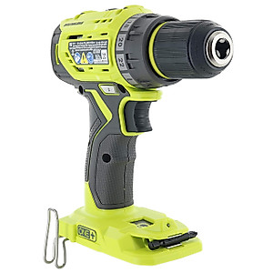 Ryobi P252 18V Lithium Ion Battery Powered Brushless 1,800 RPM 1/2 Inch Drill Driver w/ MagTray and Adjustable Clutch (Battery Not Included / Power Tool Only)